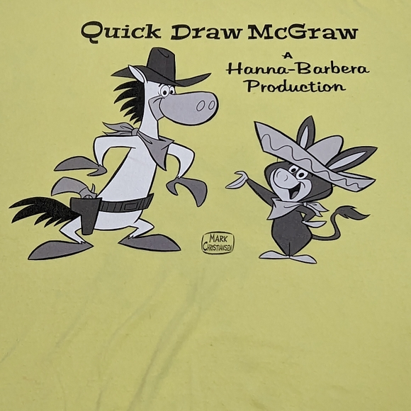 Hanna Barbera | Shirts | Quick Draw Mcgraw With Sidekick Baba Looey Tee Xxl | Poshmark